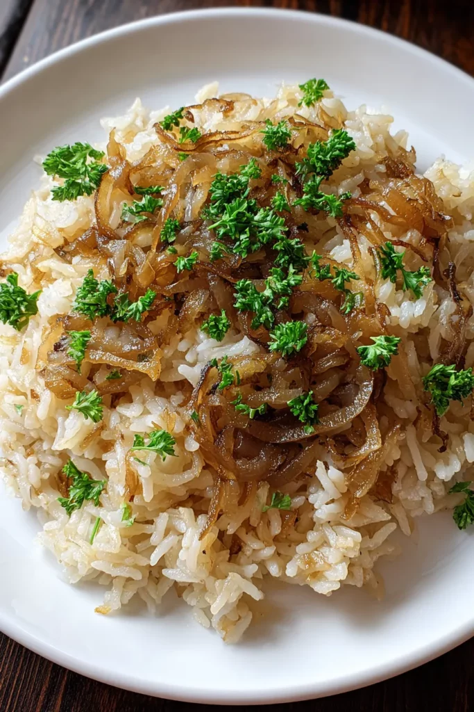 French Onion Butter Rice – HeadlinesDiner