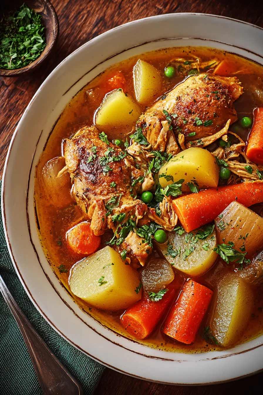 Savory Hearty Chicken Stew with Root Vegetables – HeadlinesDiner